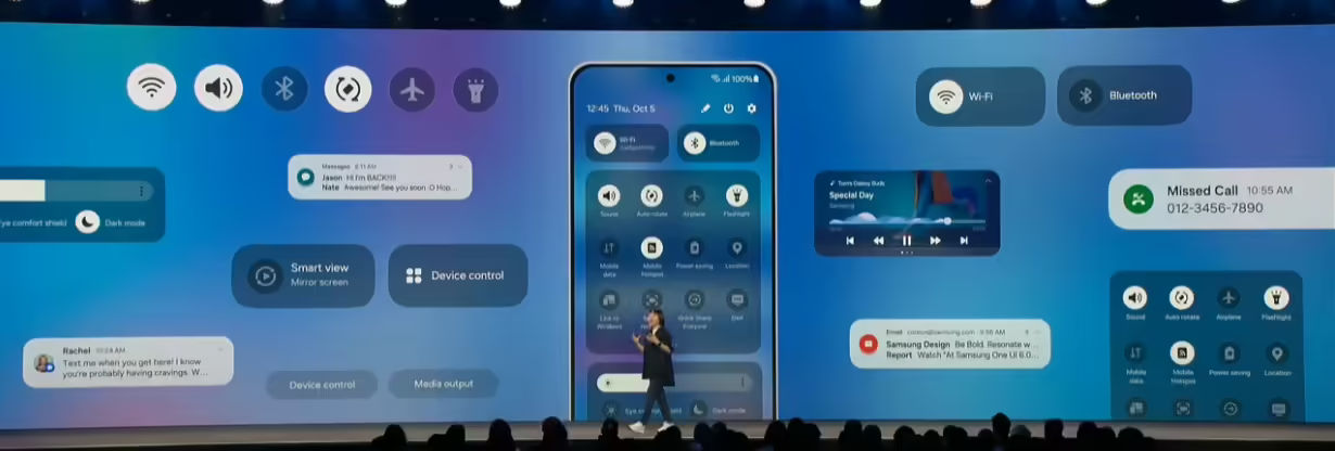 Samsung Unveiled One UI 6.0! It brings new font and now functions a lot ...